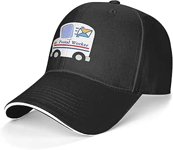 Pictetw Postal Worker Hats for Men and Women,Postal Worker Gift Hat ...