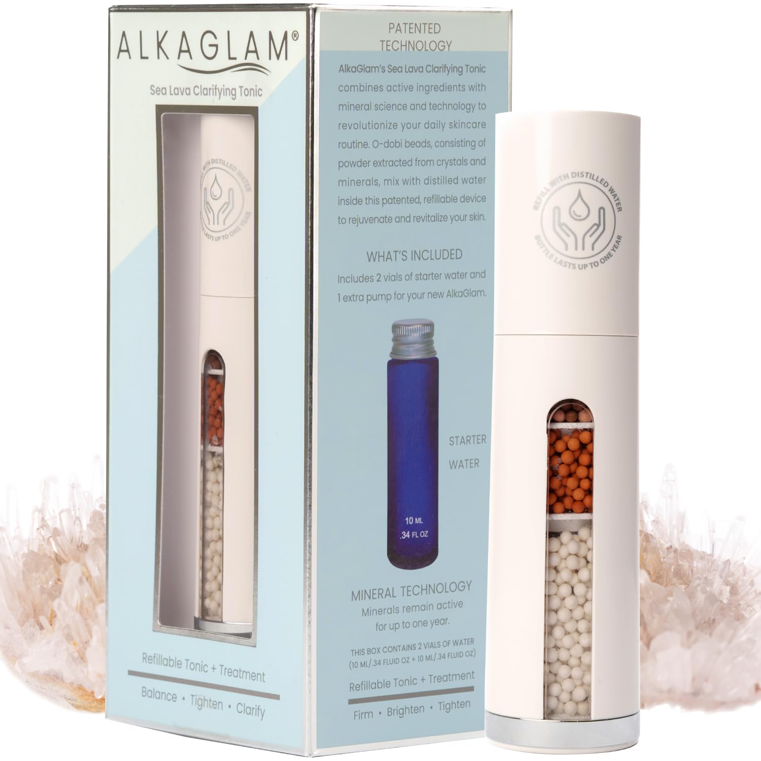 Amazon.com : Face Toner for Dry Skin - Water Refillable Mineral-Based ...