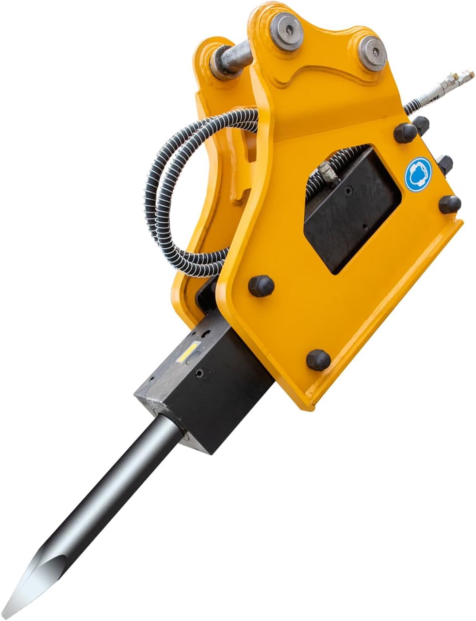 HENGWANG 35# Wide Backhoe Hammer, Mini Excavator Wood Hammer, Hydraulic ...