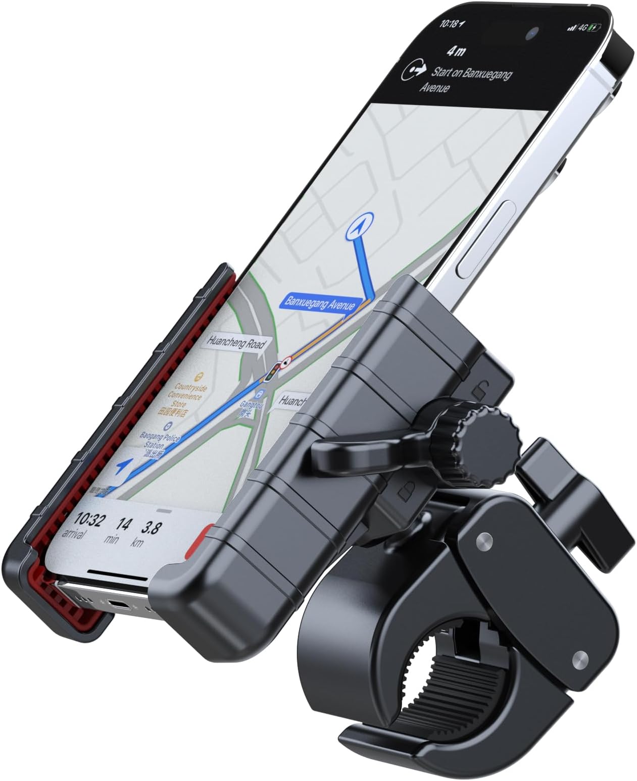 Amazon.com: woleyi Gooseneck Tablet Holder for Bike - Motorcycle Phone ...