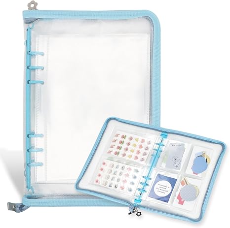 Amazon.com: NOCAFI Sticker Organizer Binder Sticker Storage Display ...