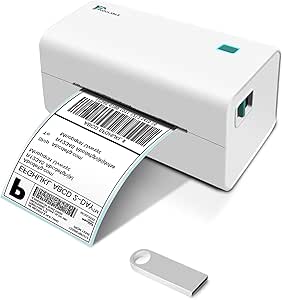 USB Thermal Label Printer, 4x6 Label Printer for Shipping Packages ...