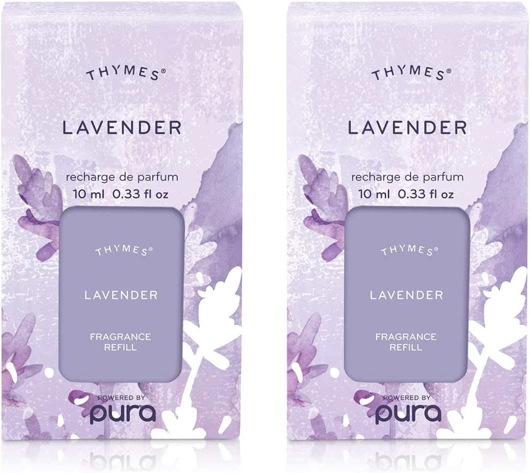 Amazon.com: Thymes Lavender Pura Smart Home Plug-in Diffuser Refills ...