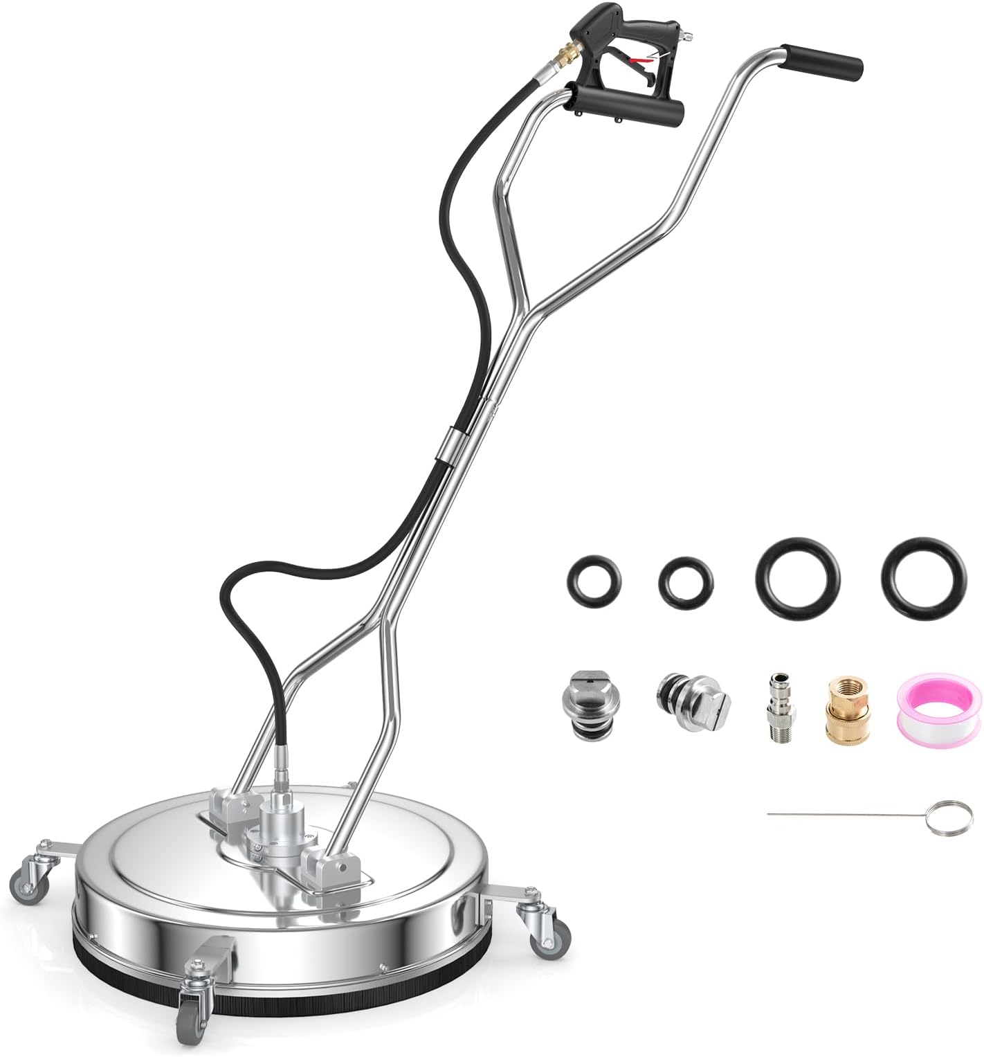 Amazon.com : COSTWAY 20" Pressure Washer Surface Cleaner, Stainless ...