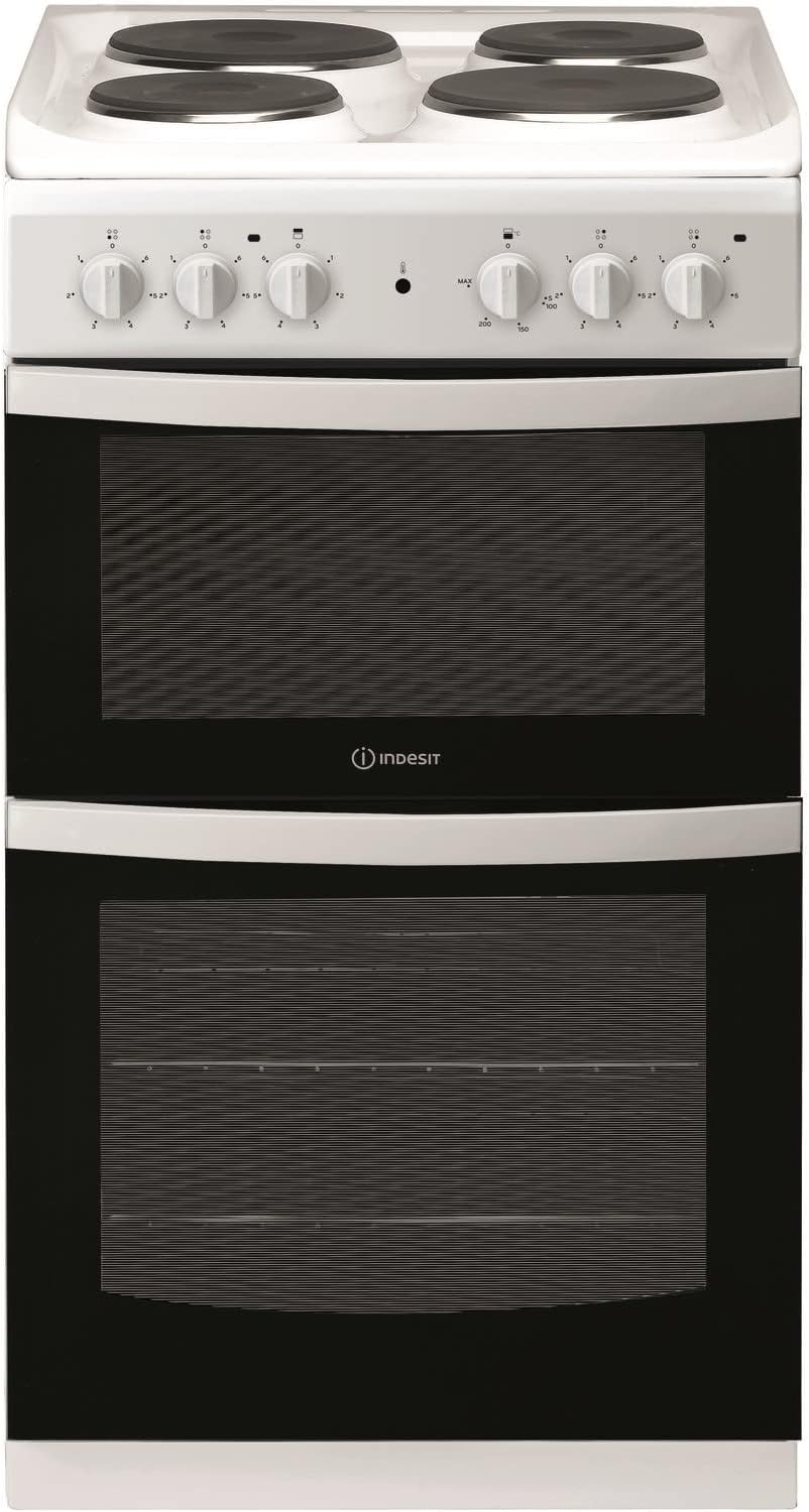 Indesit Freestanding IS5G1KMW 50cm Gas Cooker A Rated - White : Amazon ...