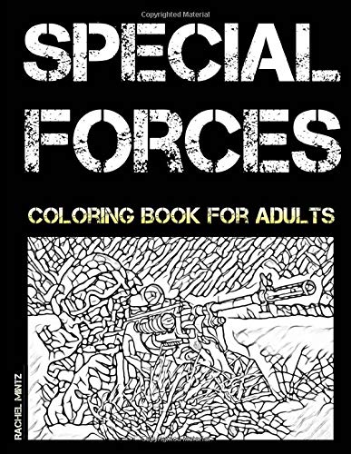 Amazon.com: Special Forces - Coloring Book for Adults: Coloring Marines ...