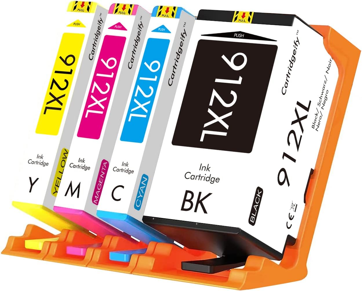 Cartridgeify 912XL Druckerpatronen kompatibel mit HP 912 XL Patronen ...