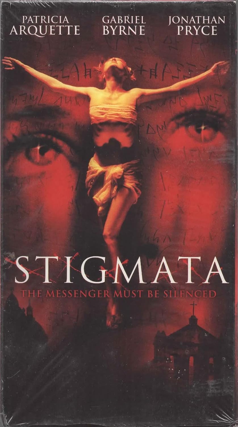 Amazon.com: Stigmata [VHS] : Arquette, Byrne, Pryce, Long, Kopa: Movies ...