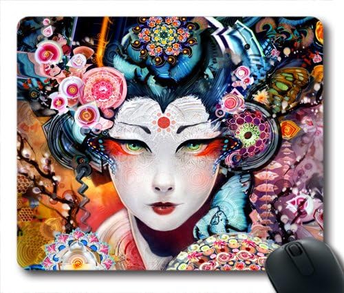 Japanese Geisha Art Oblong Mouse Pad : Amazon.ca: Electronics