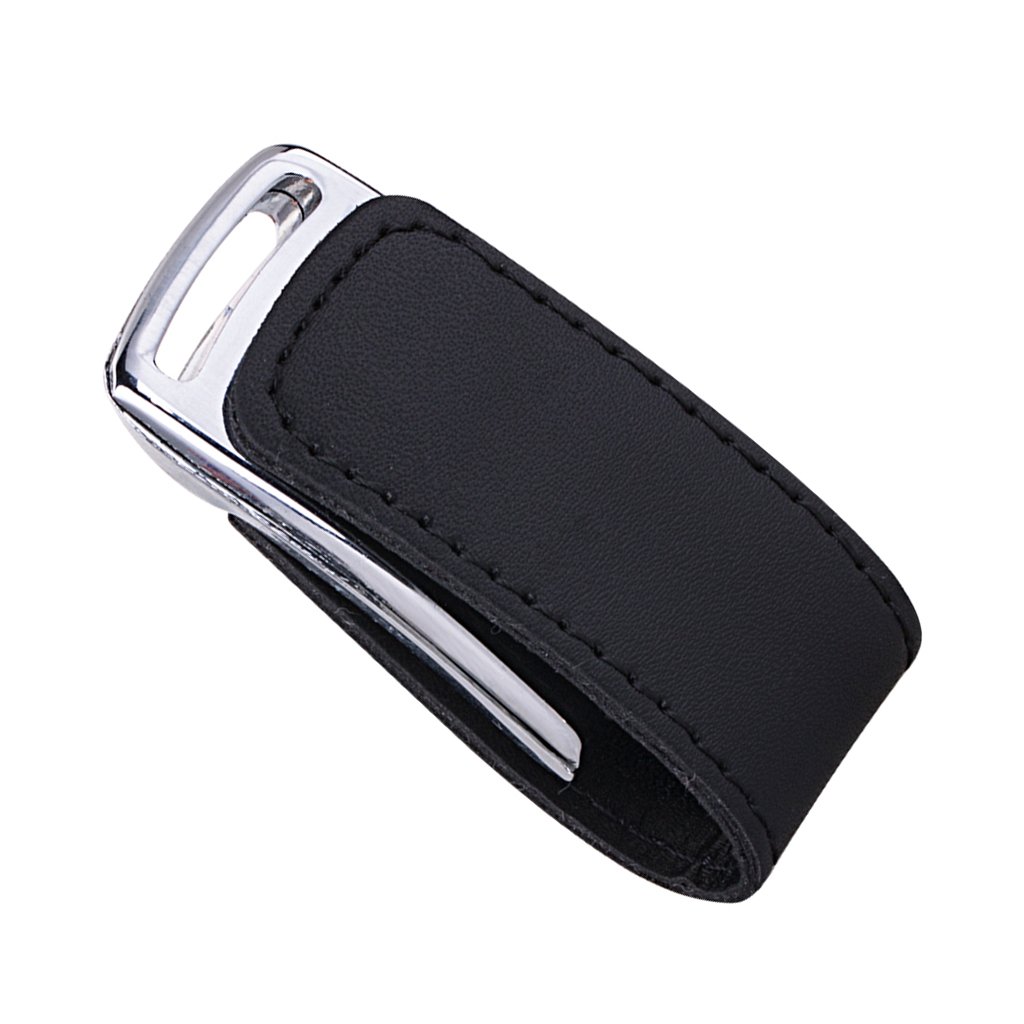 Rare PU-Leather Clamshell Flash-Drive USB 2.0 Memory Stick Thumb ...