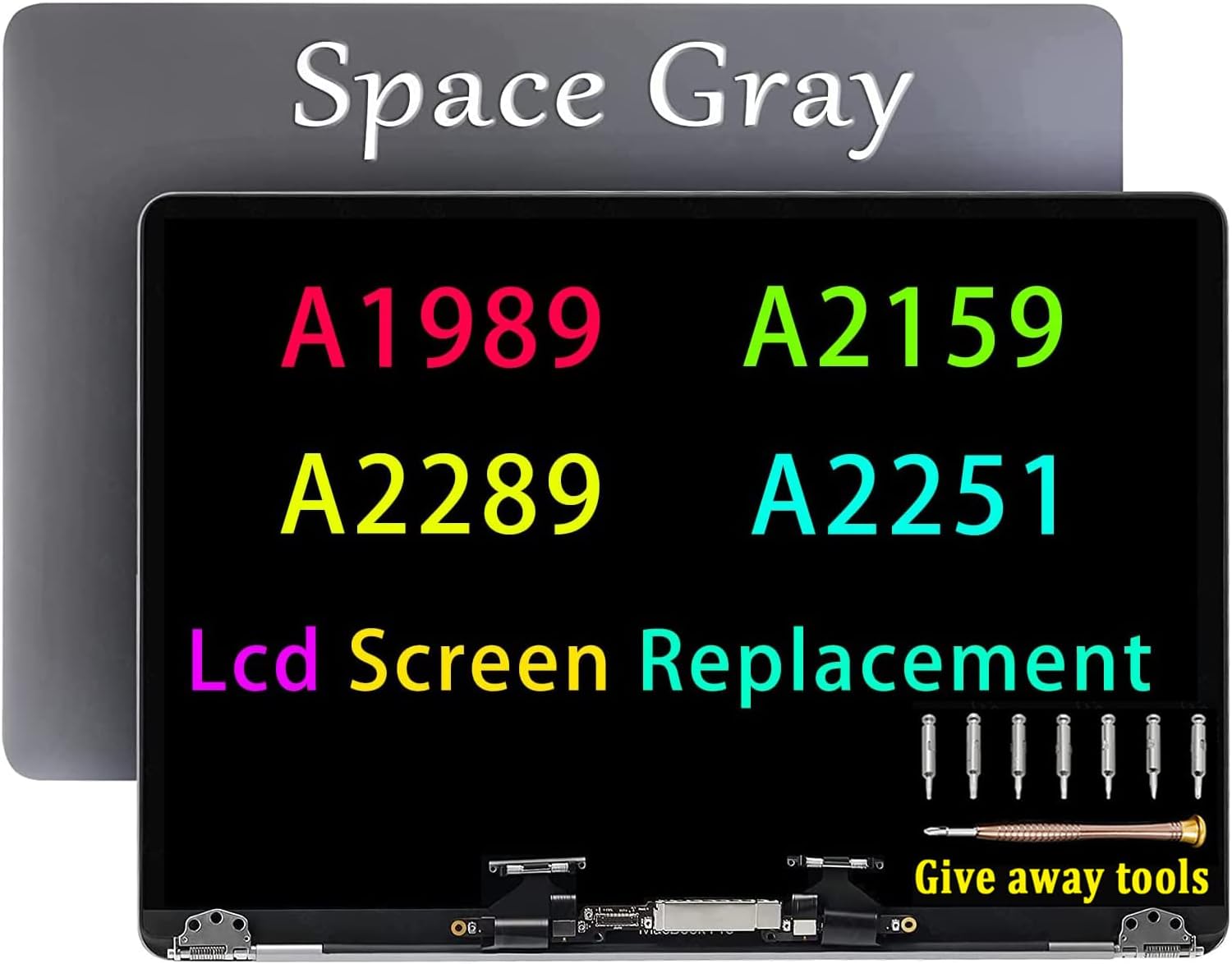 Amazon.com: (Silver) LCD Screen Replacement for MacBook Pro A1989 A2159 ...