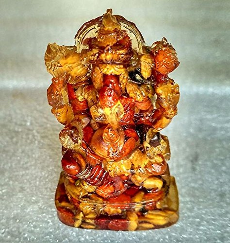 Buy Divine shoppe Energized 9 Grain/navadhanya Ganesha Idol for puja ...