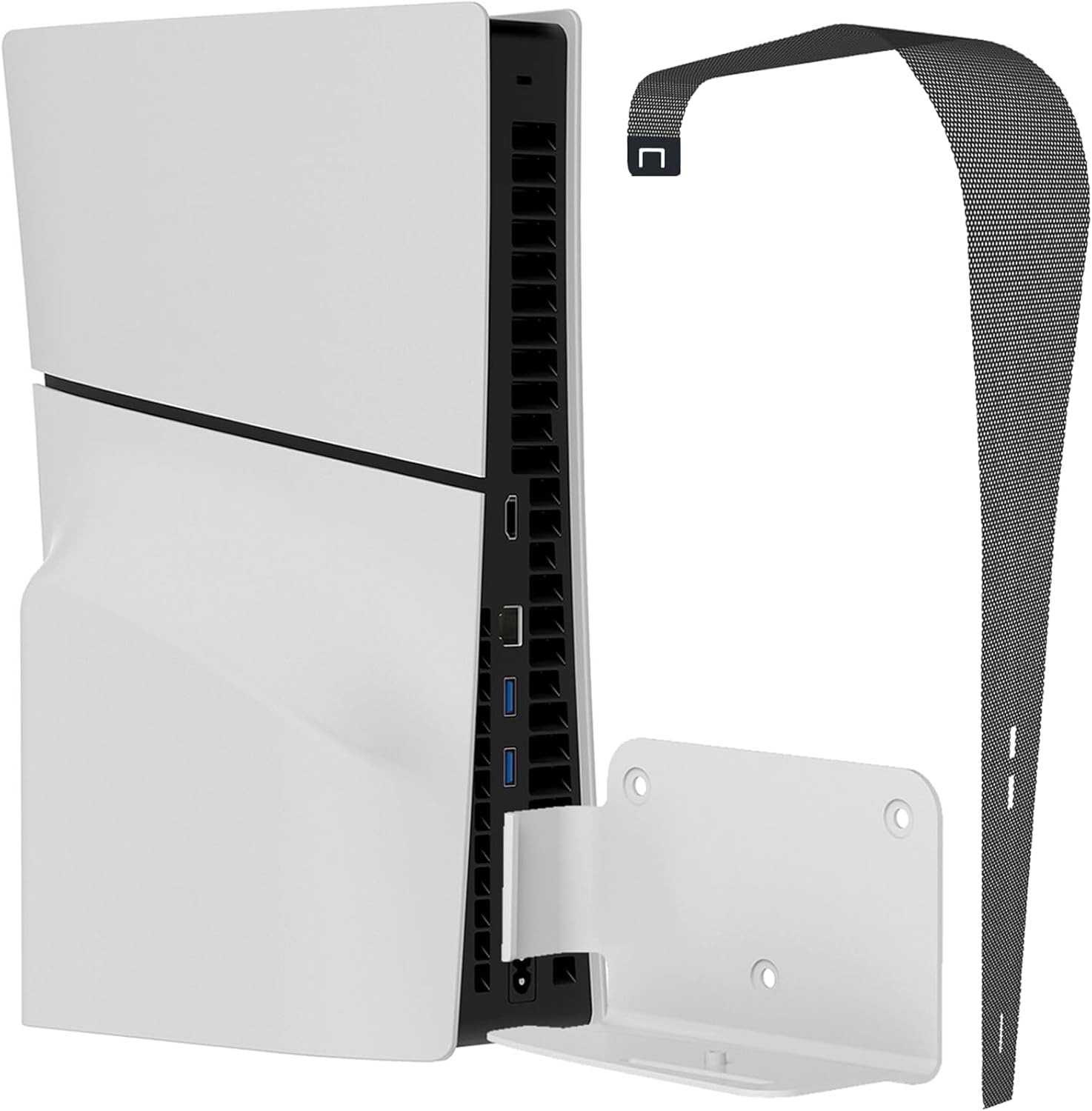 Amazon.com: Wonjz Wall Mount Kit for PS5 Slim 2023 (Disc and Digital ...