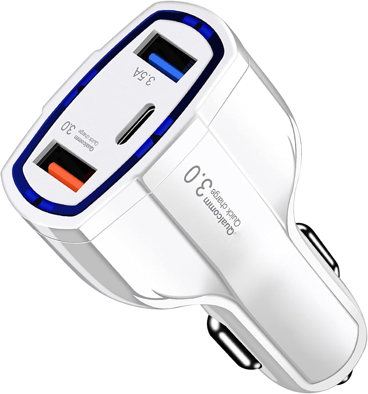 Amazon.com: Car Type-C Charger and USB-C Charger 35W Car USB QC3.0 ...