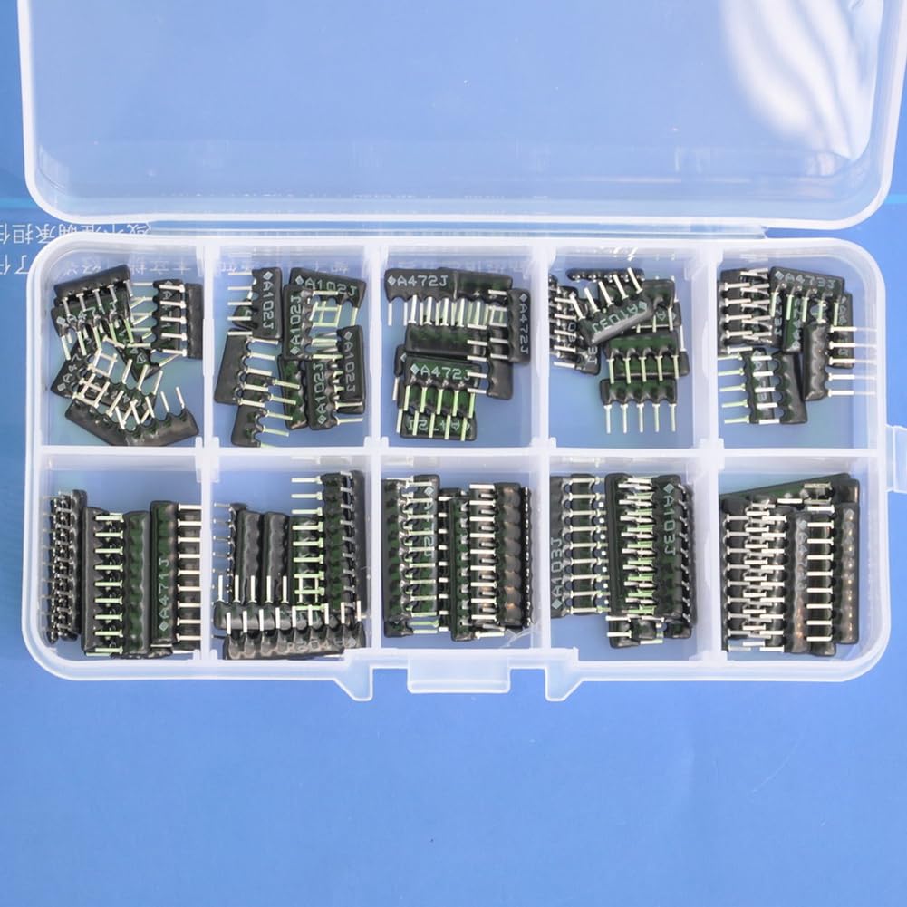 Electronics-Salon Thick Film Network Resistor Assortment Kit, Array ...