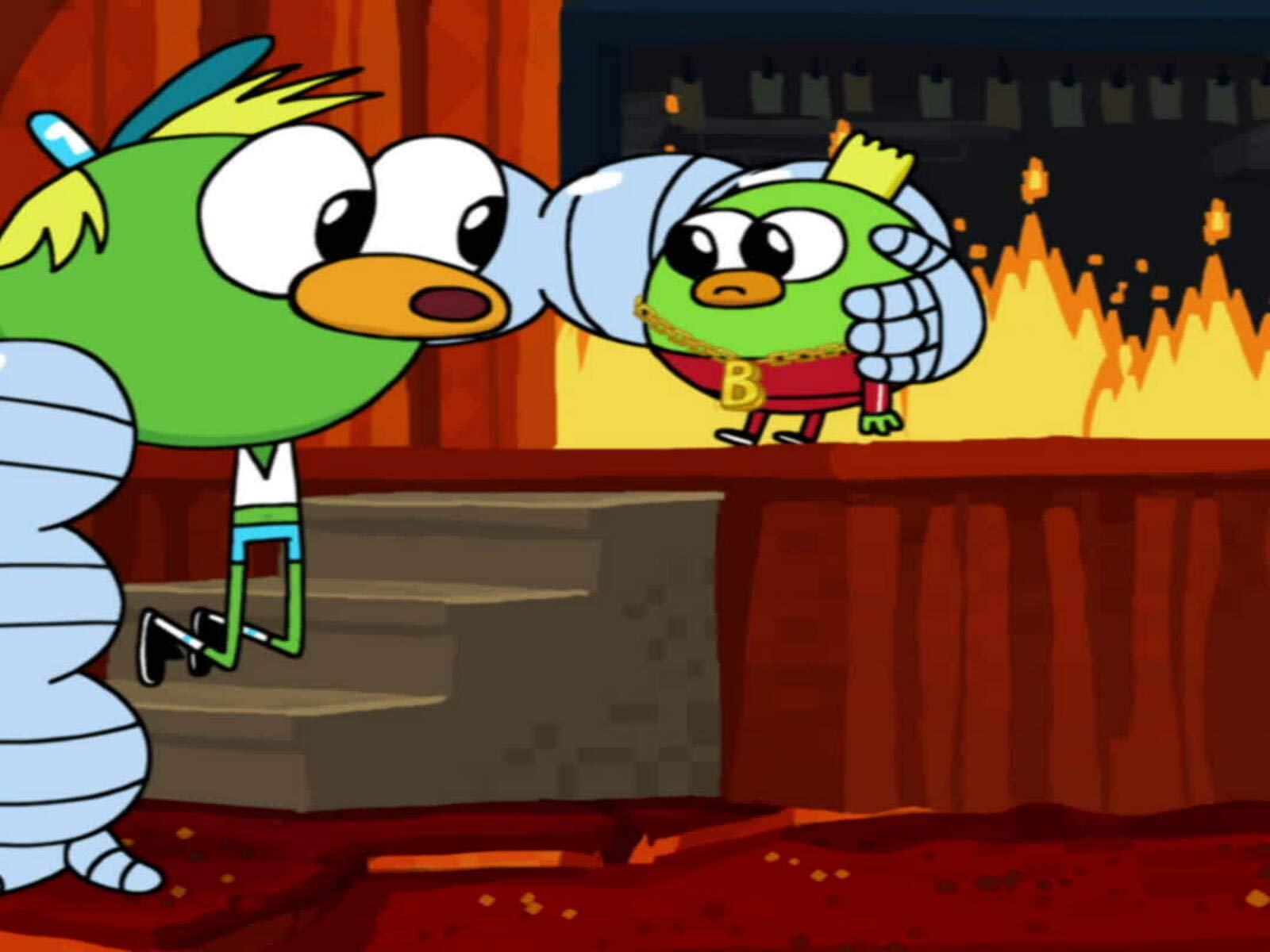 Breadwinners Rocket Trouble