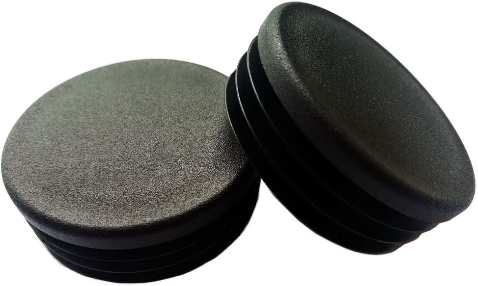 Bonsicoky 12 Pack 1-3/4 Inch (45mm) Round Plastic Hole Plugs, Black ...