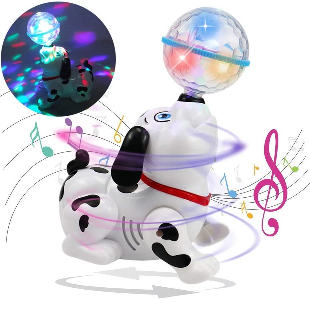 Buy Famous Quality Dancing Dog Musical Toy with Flash Lights and 360 ...