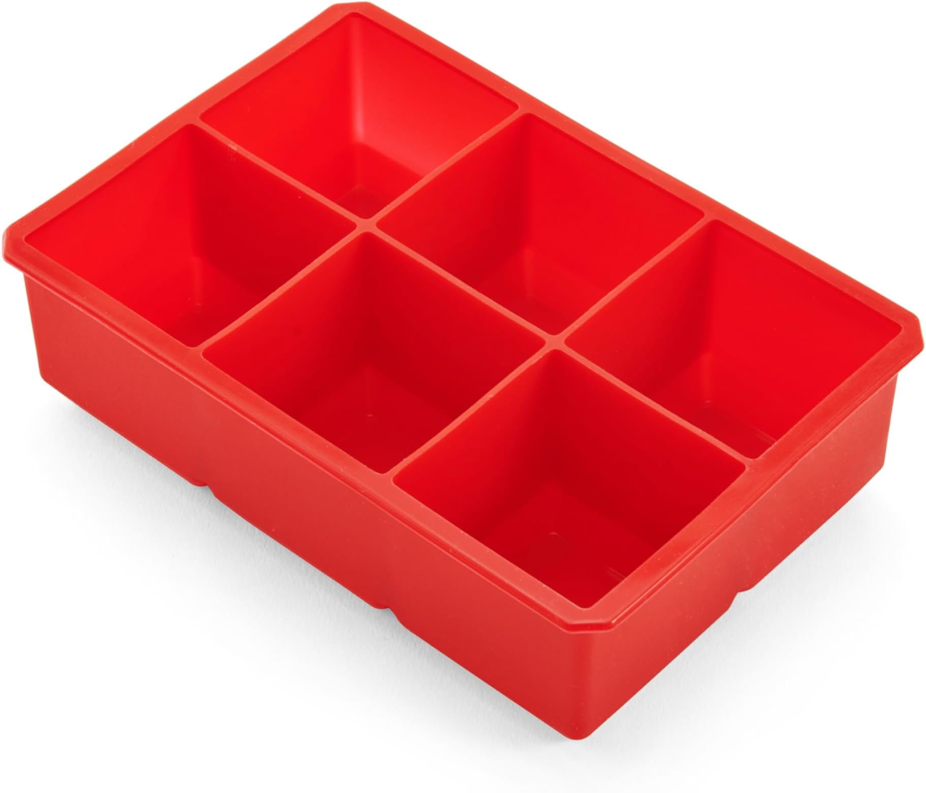 Amazon.com: Houdini Ice Cube Tray, Creates Set of 6, Red: Home & Kitchen