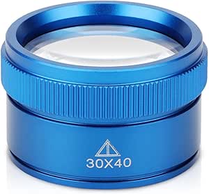 Amazon.com: Rongon Jewelers Loupe Magnifier 30X Portable Magnifying ...