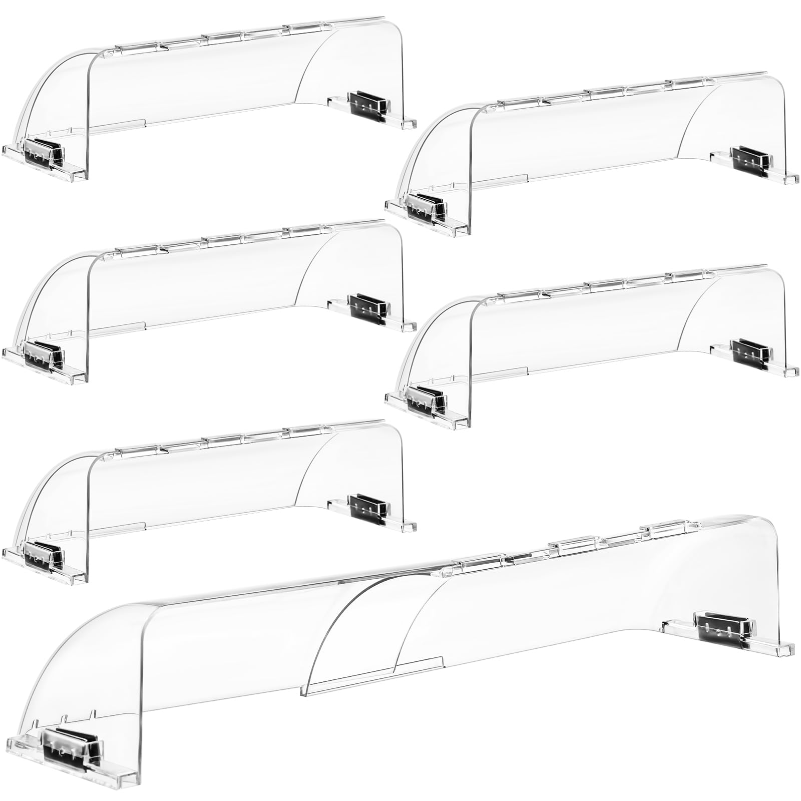 VIHOSE 6 Pcs Adjustable Air Vent Deflector, Adjust from 8'' to 14'' for ...