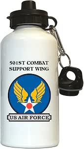 Amazon.com : 501st Combat Support Wing - US Air Force Water Bottle ...