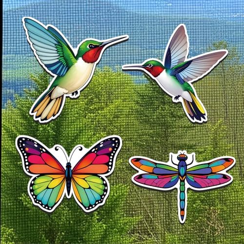 Amazon.com: Screen Door Magnets Decal 4 Pairs (8pcs) Cartoon ...
