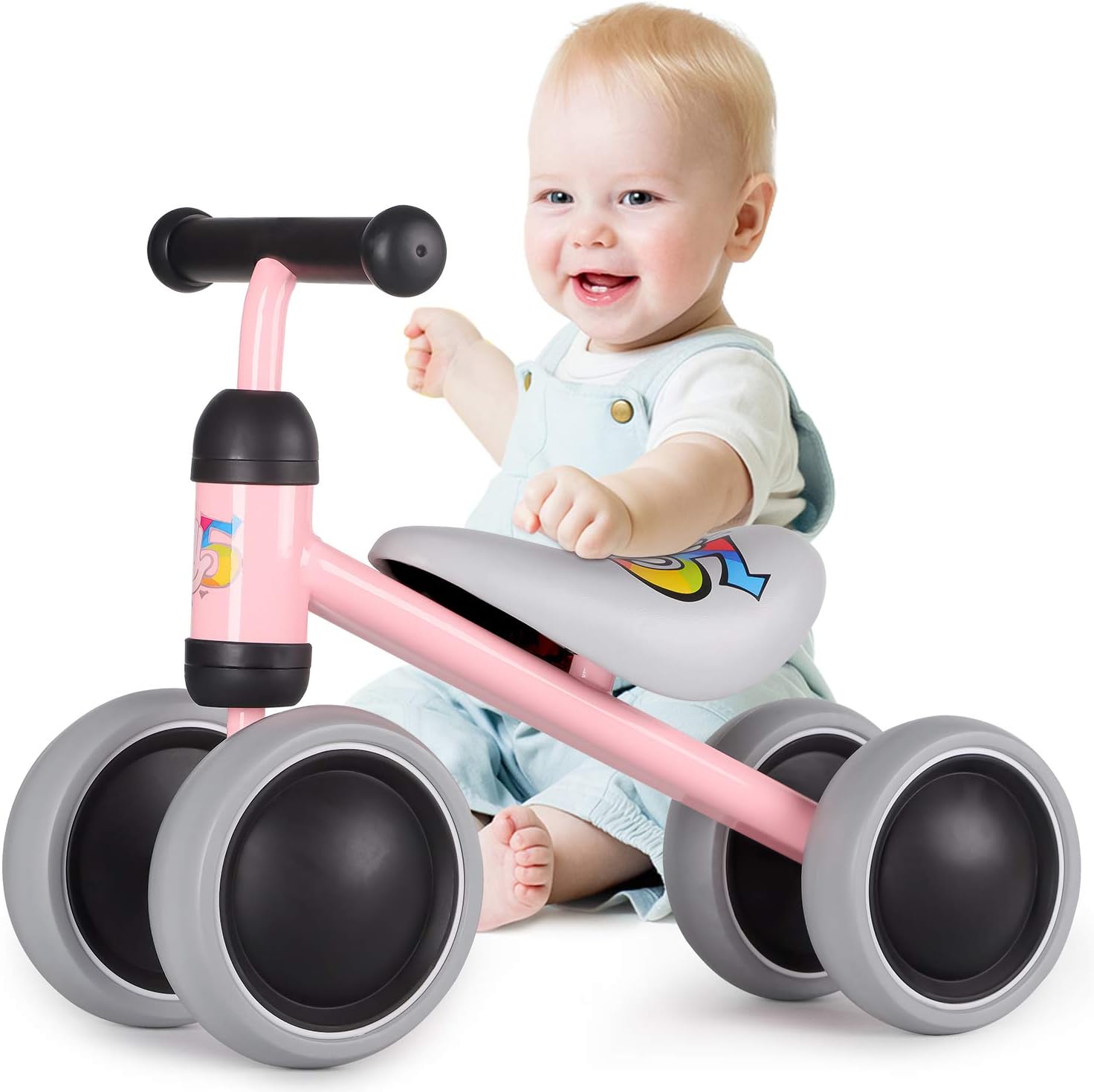 Amazon.com: Baby Balance Bike Ride on Toys Baby Toddler Tricycle Bike ...