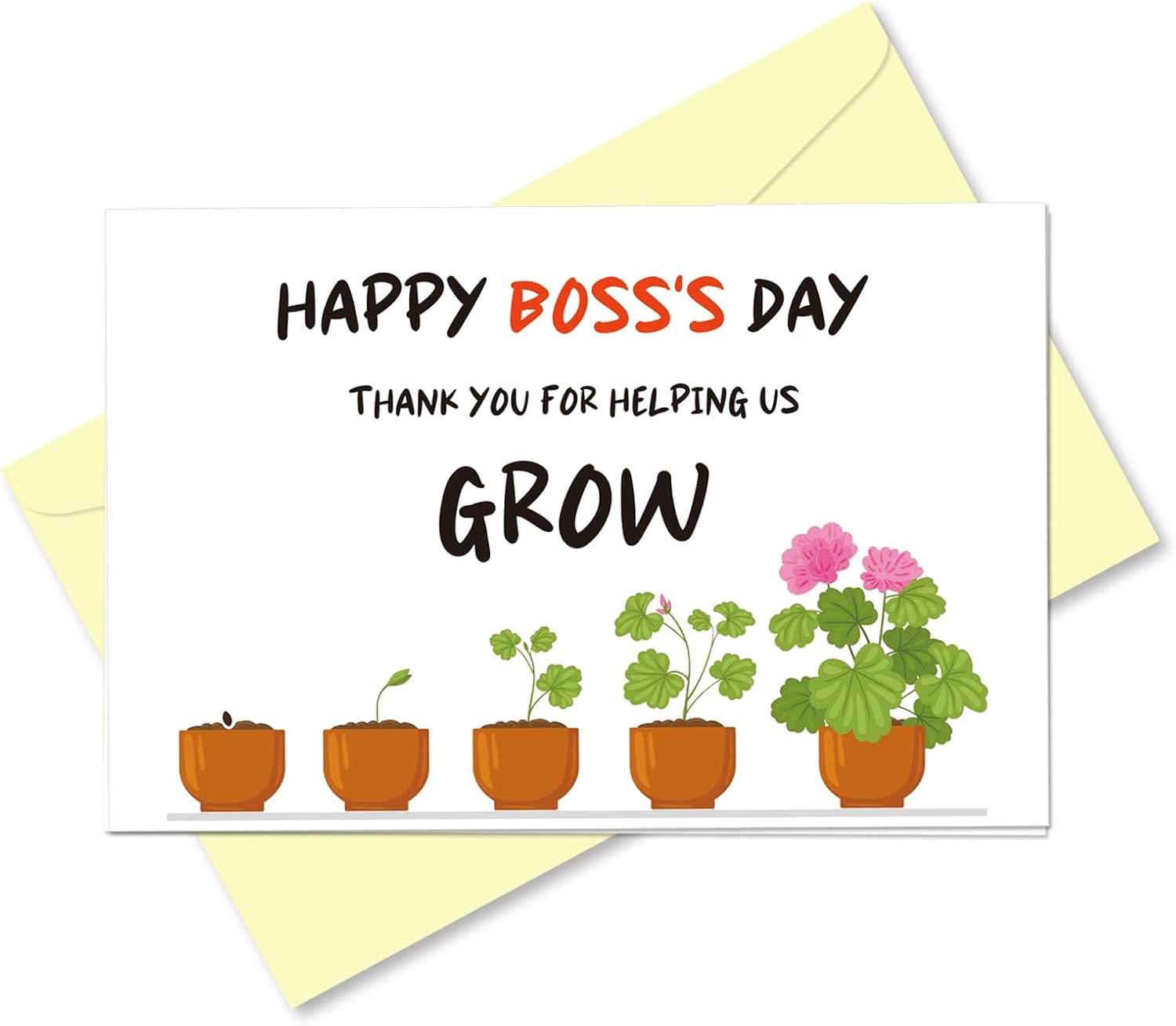 Amazon.com : Arsagen Appreciation Card for Boss Leader, Heartfelt Thank ...