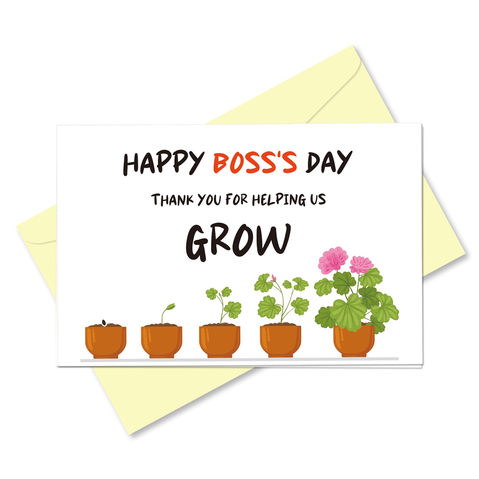 Amazon.com : Arsagen Appreciation Card for Boss Leader, Heartfelt Thank ...