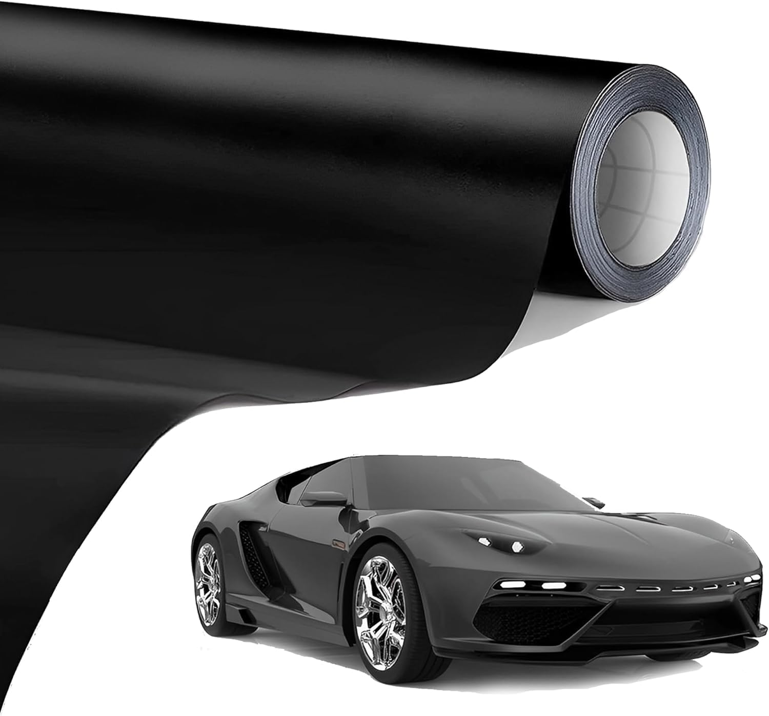 Amazon.com: 3M 1080 M12 MATTE BLACK 5ft x 1ft (5 Sq/ft) Car Wrap Vinyl ...