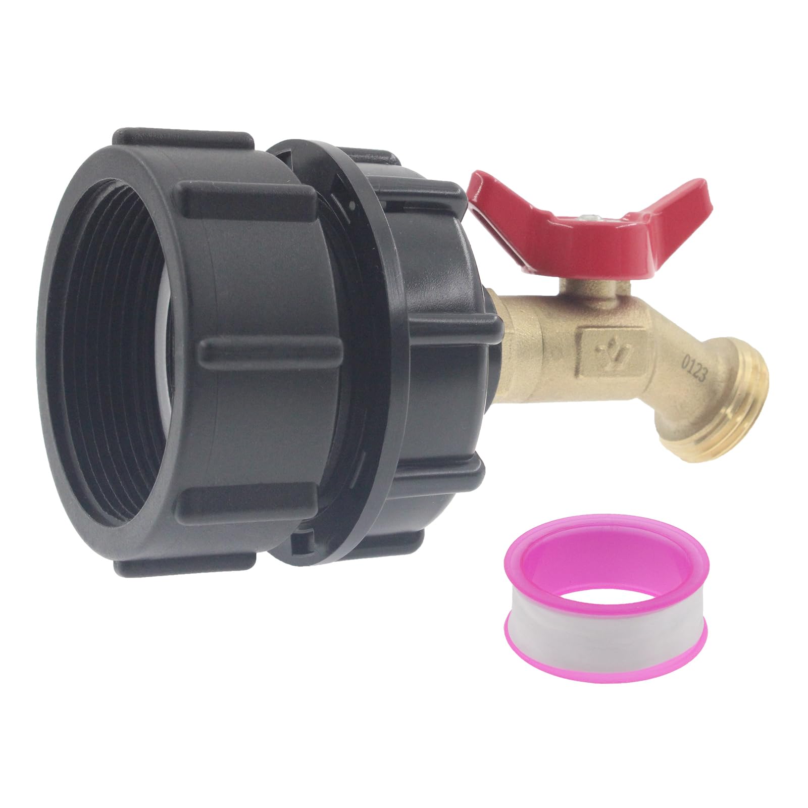 Amazon.com: 275-330 Gallon IBC Tote Water Tank Adapter,SAFYY IBC Tote ...