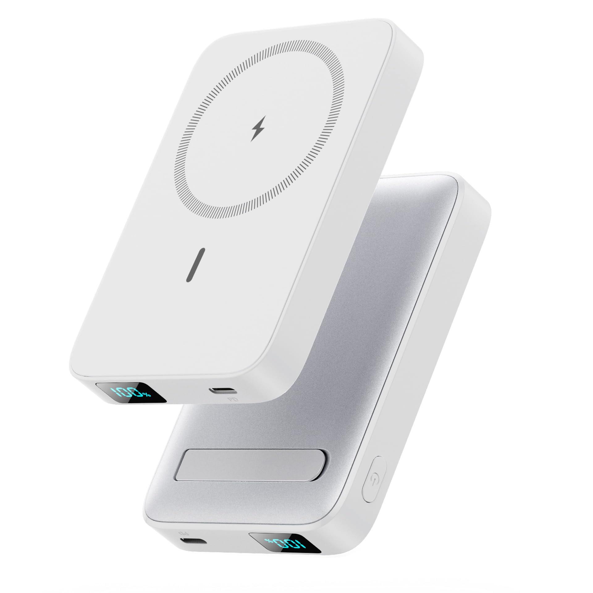 Amazon.com: Magnetic Portable Charger 10800mAh Wireless Power Bank with ...