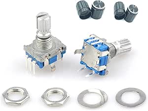 Amazon.com: HIFASI Switch Encoder 5pcs/lot EC11 Rotary Encoder Potentiometer 15mm 20mm with ...