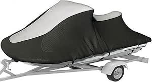 Amazon.com: Jet Ski Cover VINPATIO 300D Trailerable Jetski Cover, Heavy Duty 100% Waterproof and ...