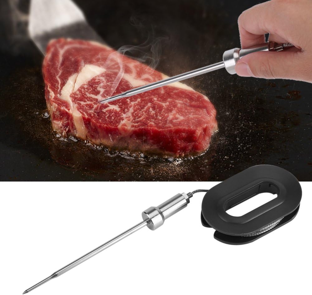 Review 4Pcs Bluetooth Cooking Thermometer BBQ Grill Thermometer ...
