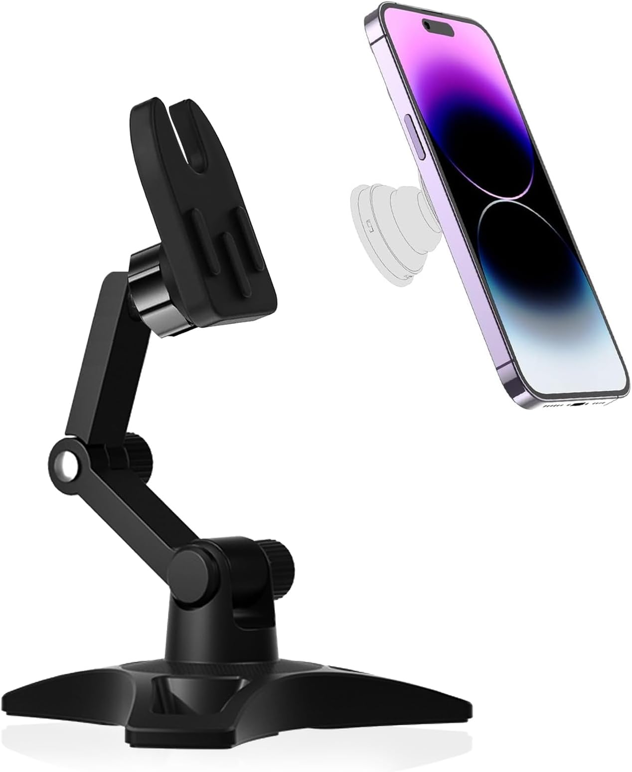 Amazon.com: Cell Phone Stand Works for Popsocket, Height Angle ...