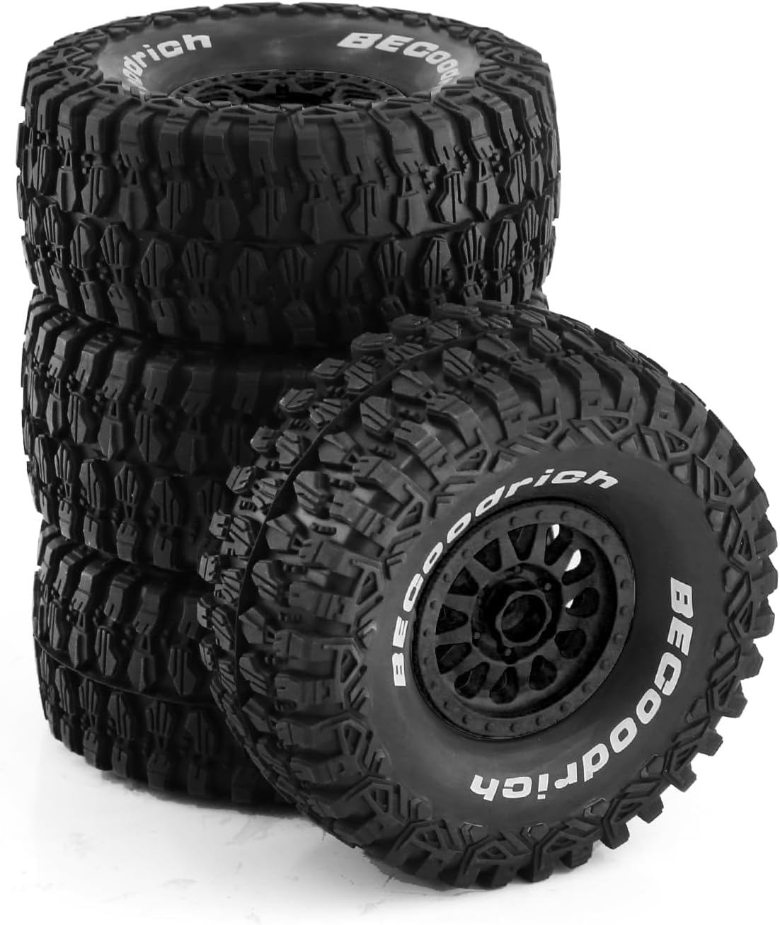 Amazon.com: Chanmoo 1/7 1/8 RC Short Course Truck Buggy Tires and ...