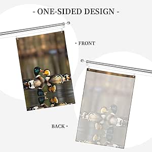 Amazon.com : Mallard Ducks Print House Flag For Home And Garden Decor ...