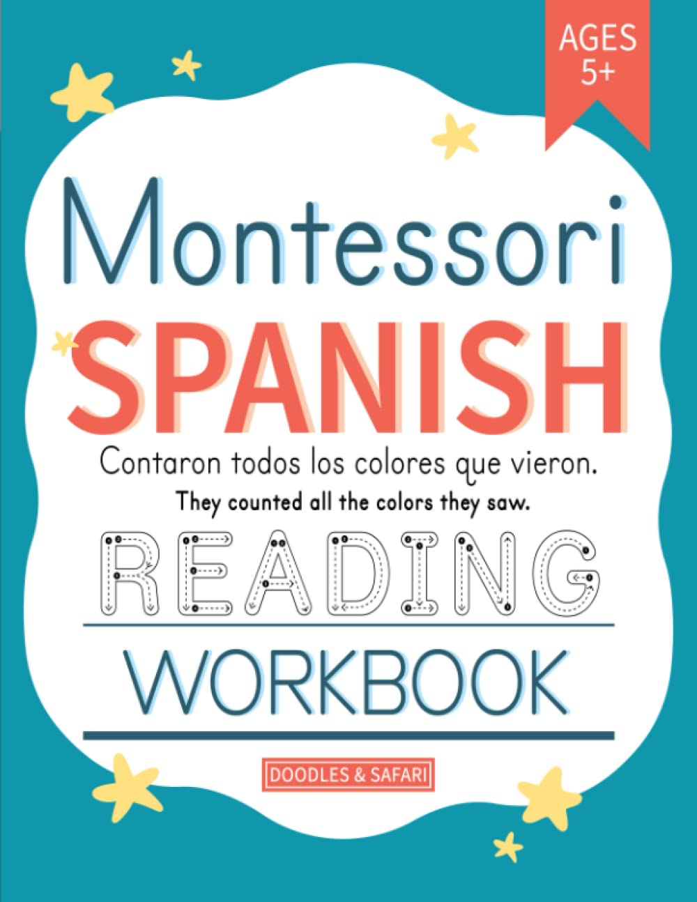 Montessori Spanish Reading Workbook for Kids: Beginner Spanish Sight ...