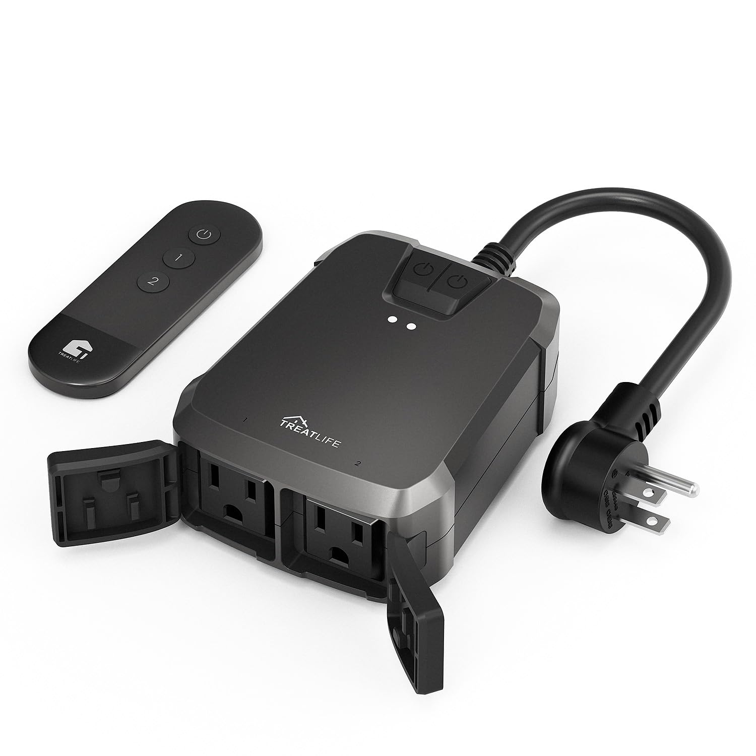 Amazon.com: TREATLIFE Outdoor Wireless Remote Control Outlet, 2-in-1 ...