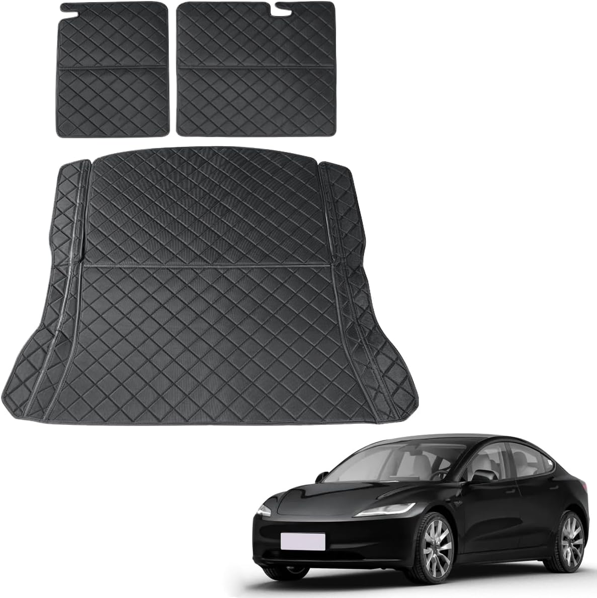 topfit Boot Mat for 2024 Tesla Model 3 Highland Boot Tesla Accessories ...