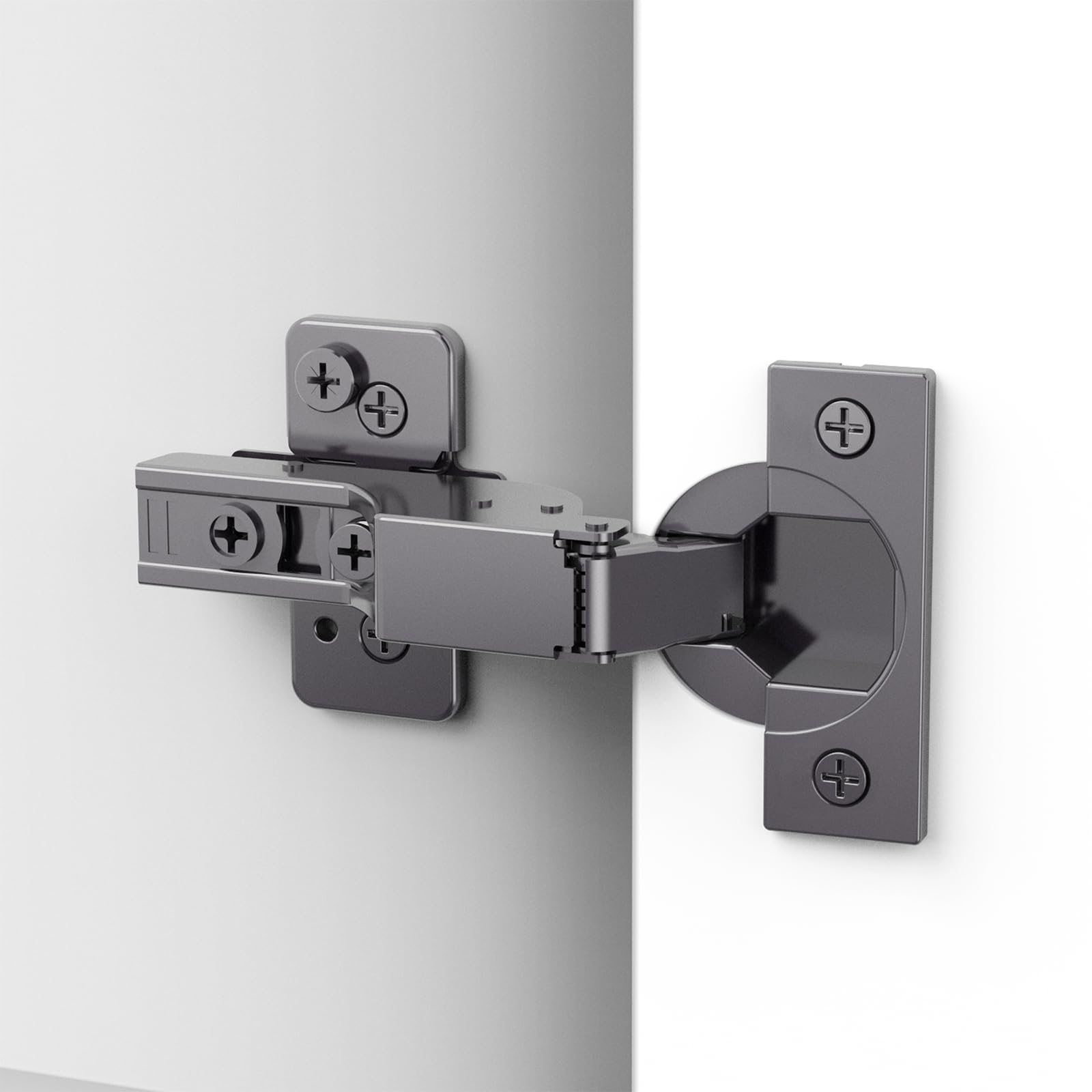 Snapklik.com : 2 Pack Frameless Inset Soft Close Concealed Hinges ...