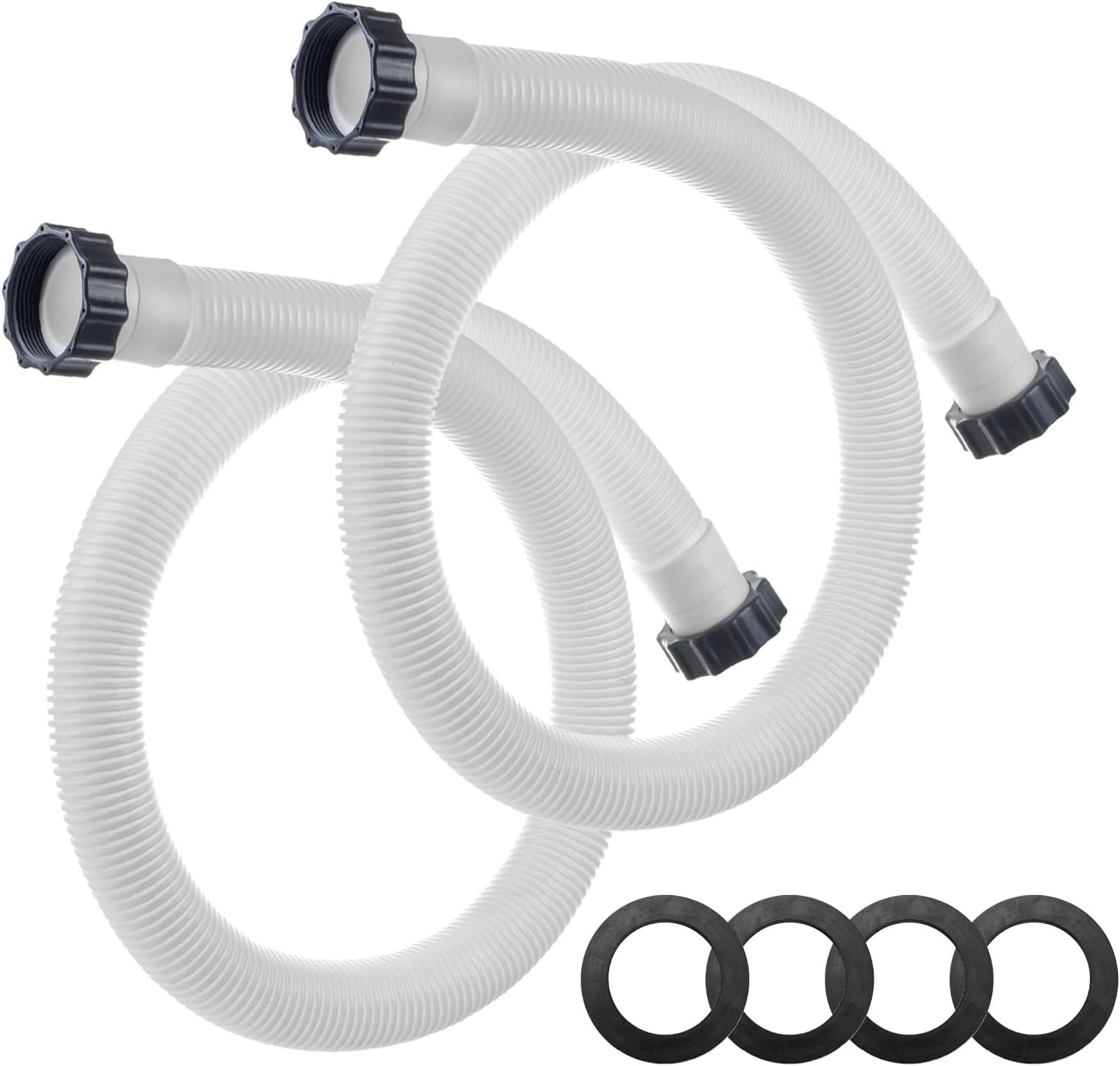Amazon.com : GAME 4551 40mm Pool Filter Hose,White : Swimming Pool ...