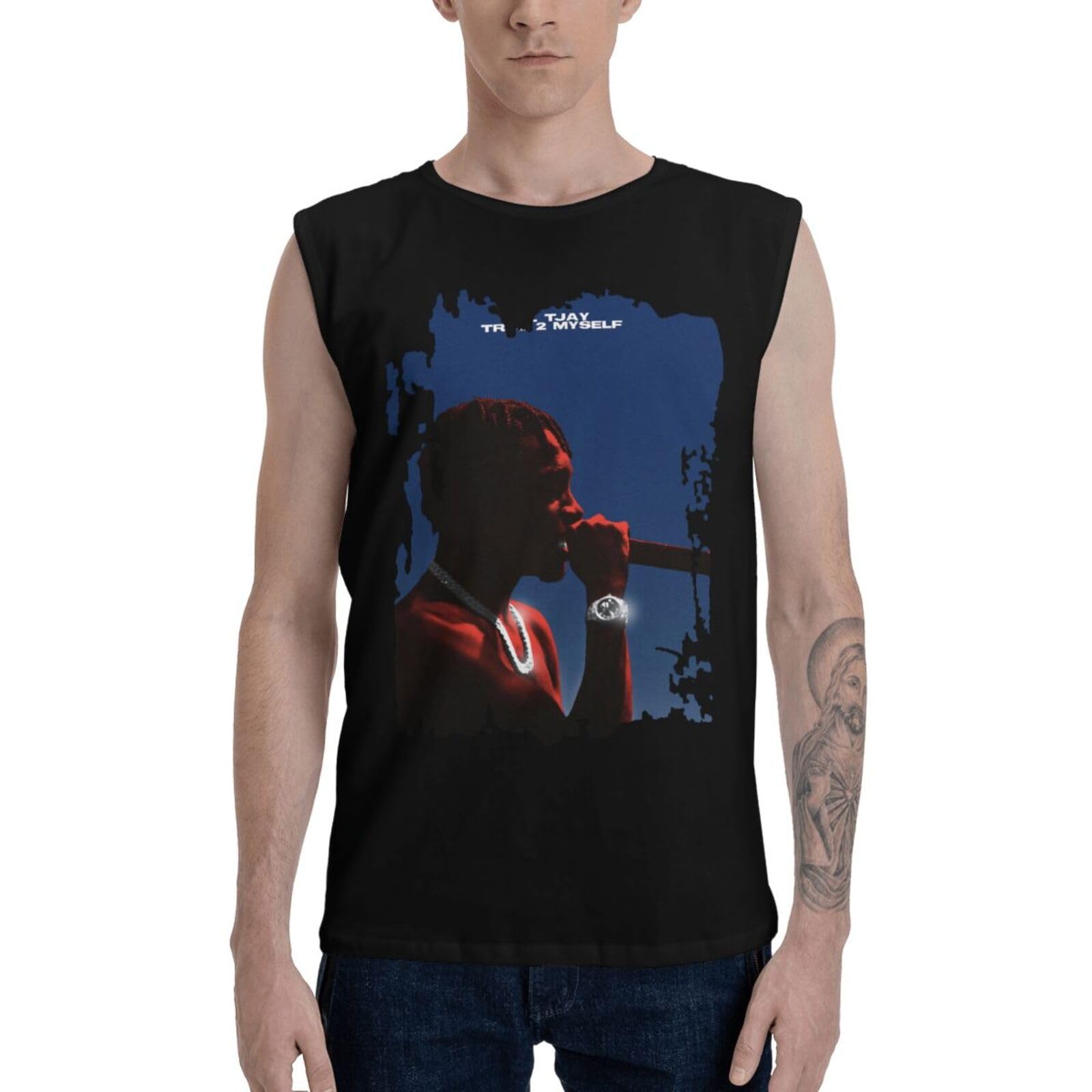 Lil Hip Hop Tjay Rapper Mans Vest Tanks Top Basic | Desertcart UAE
