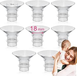 Amazon.com : LOZAEVE 18mm Flange Insert Compatible with 24mm Flange/Shield of Breast Pumps, for ...