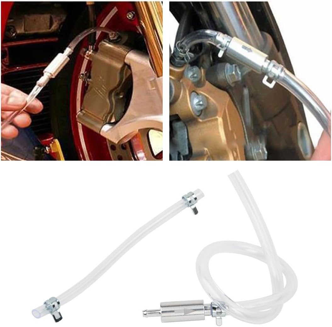 Amazon.com: zipelo Brake Bleeder Hose, Universal Clutch One Way Valve ...