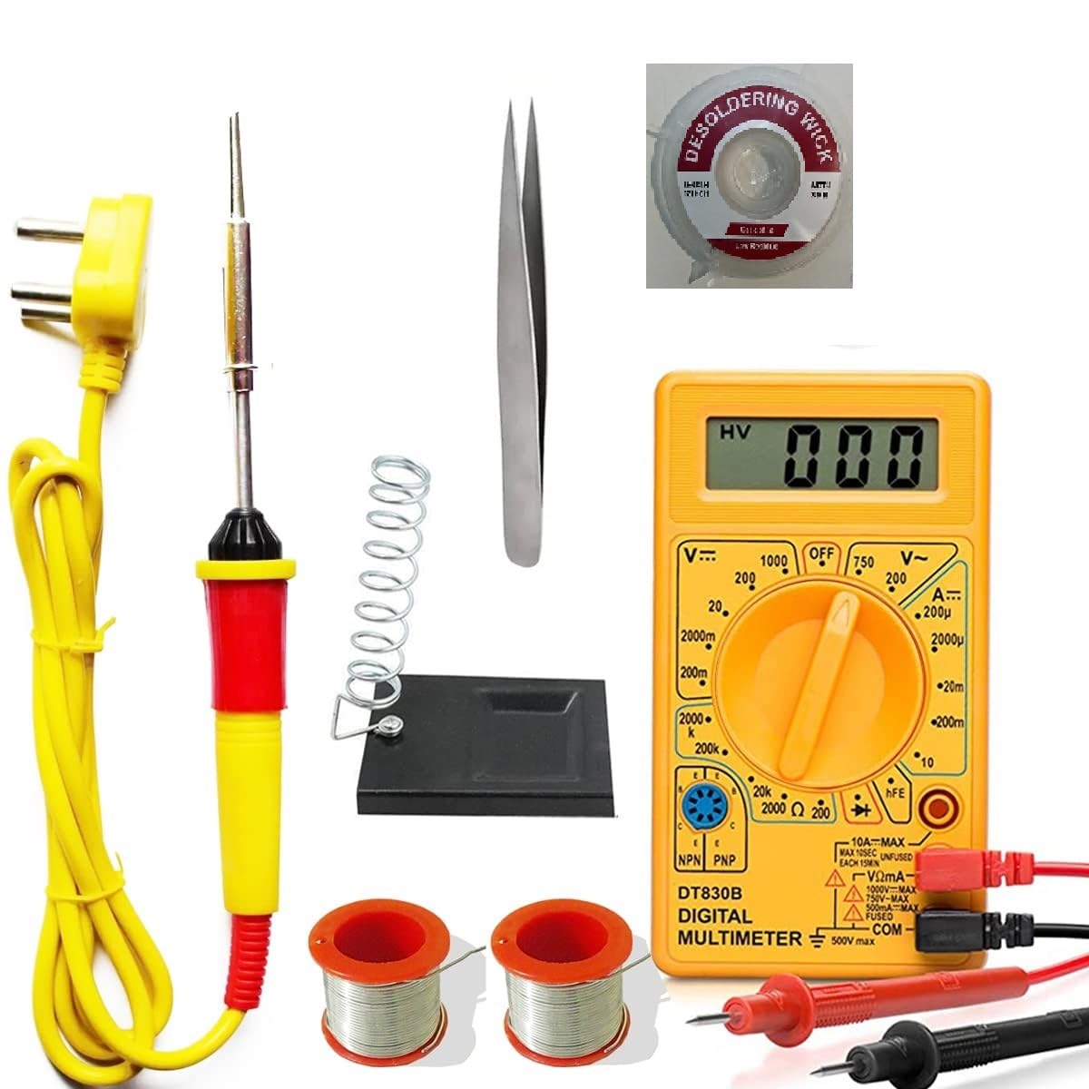 Casesfie Soldering Iron 25 W Simple | Digital Multimeter | Wire Cutter ...