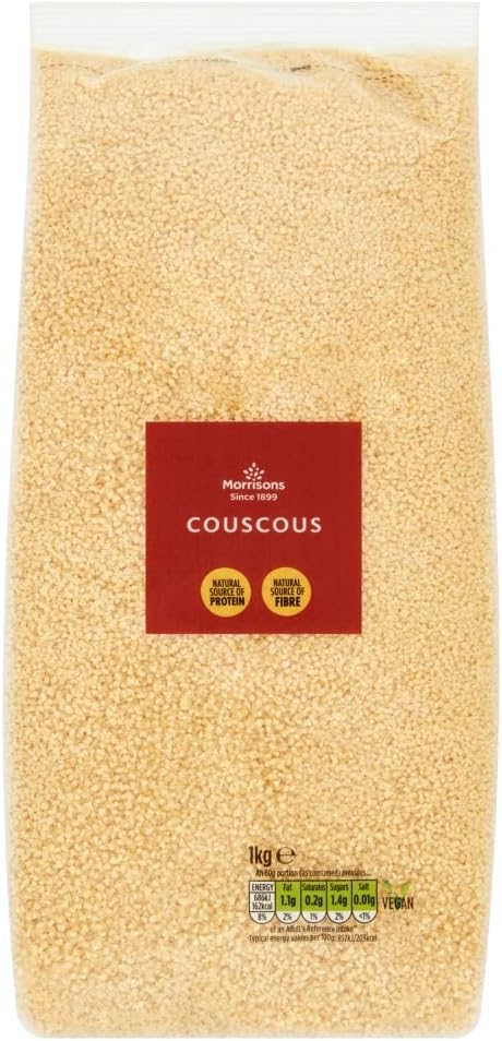 Morrisons Cous Cous, 1 kg : Amazon.co.uk: Grocery