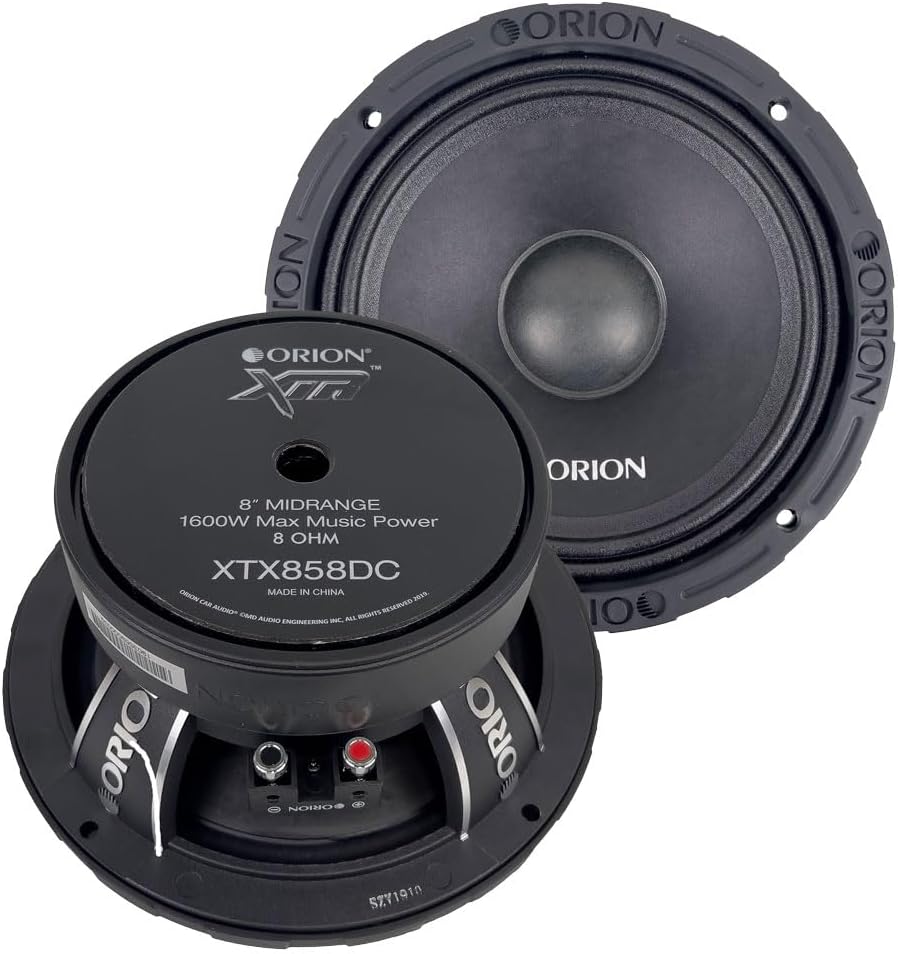 Amazon.com: ORION XTR XTX858DC High Efficiency 8” Mid-Range Dust Cap ...